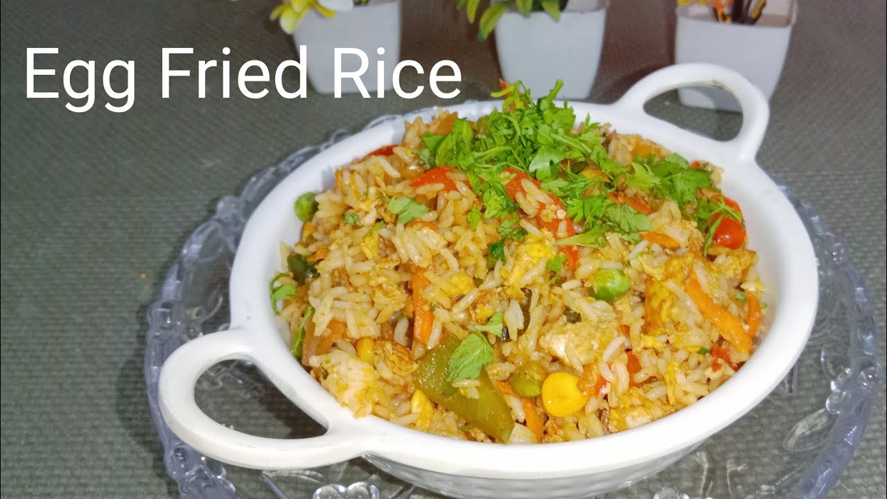 How to make Egg fried Rice at home #Delicious Fried Rice #Healthy Veg ...