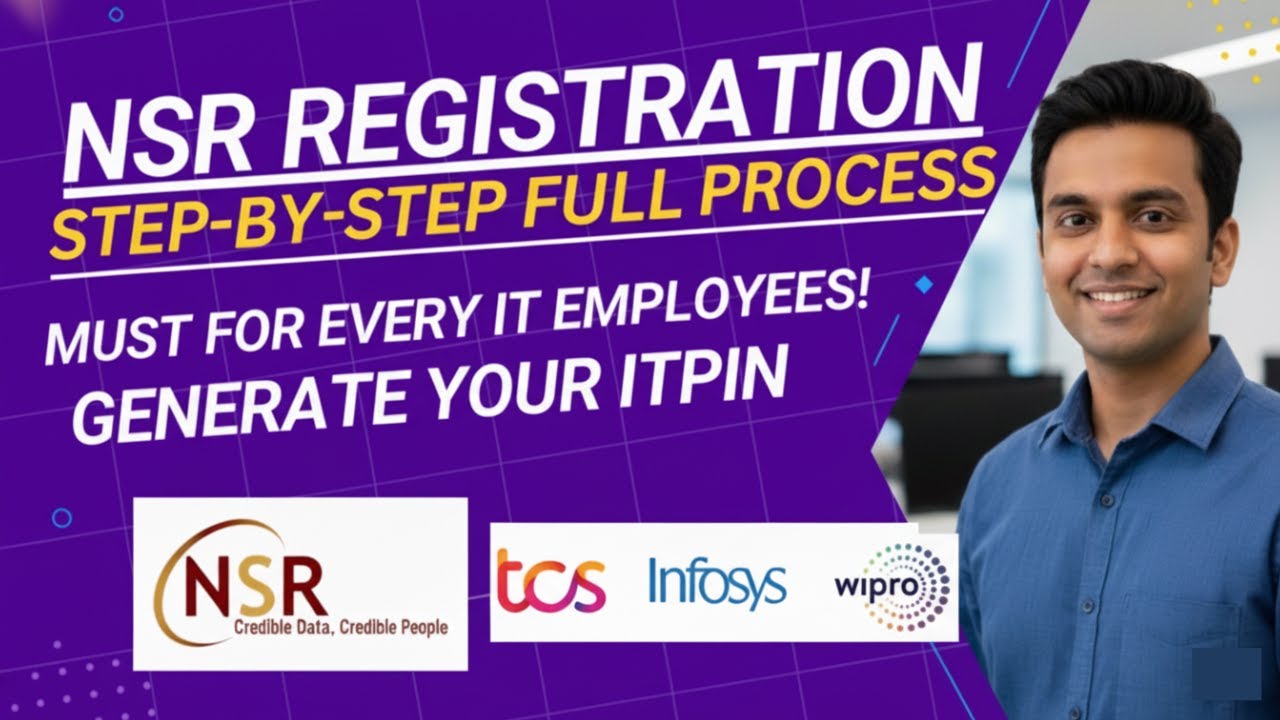 NSR Registration Process 2025 | Step-by-Step Guide to Generate Your NSR ...