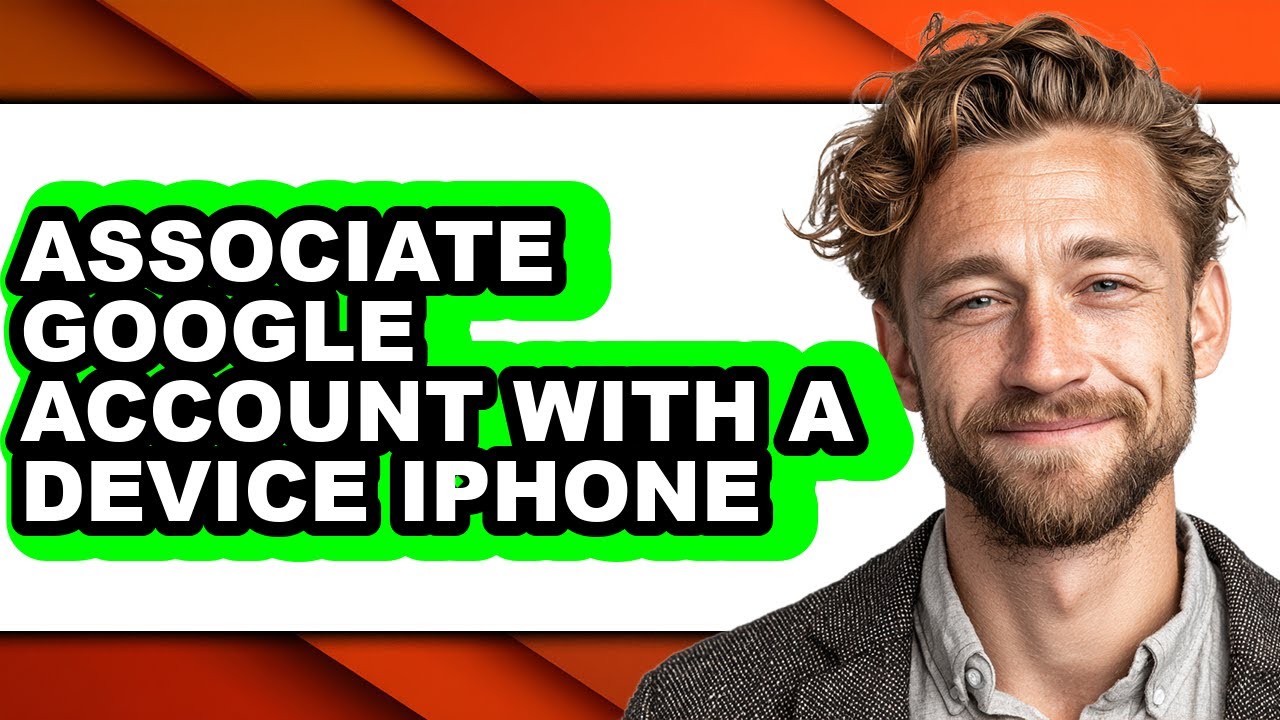 How to Associate Google Account with a Device Iphone (only Way) - YouTube