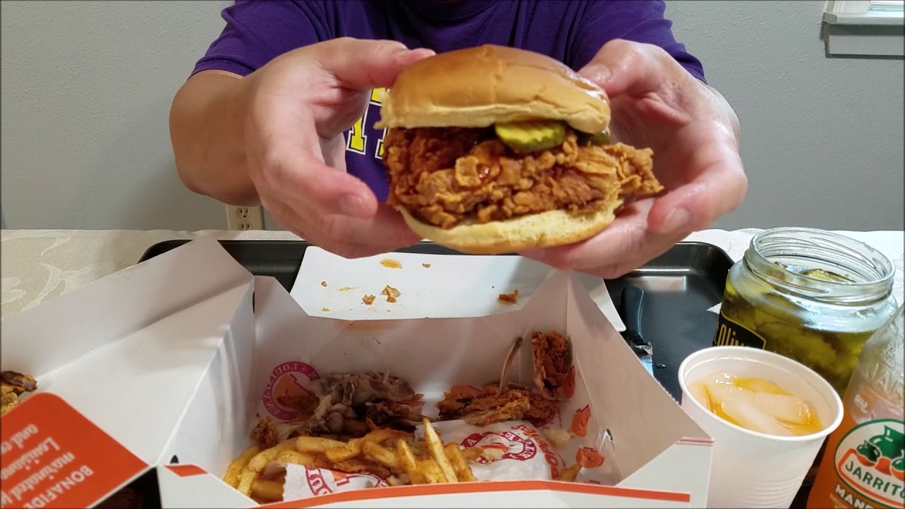 Popeye's Famous Chicken Sandwich Hack: BYOG (Bring Your Own Grocery ...