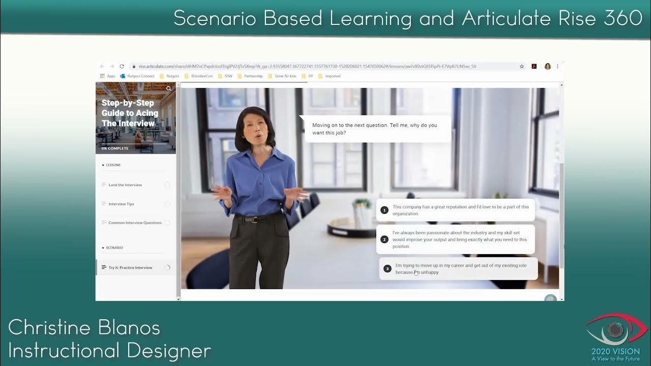 Scenario Based Learning and Articulate Rise 360 - YouTube