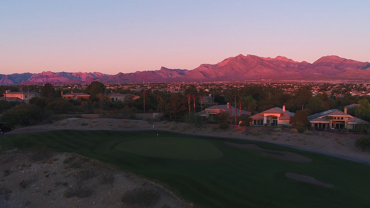 Exciting new 2019 Aerial Footage of TPC Las Vegas! - YouTube