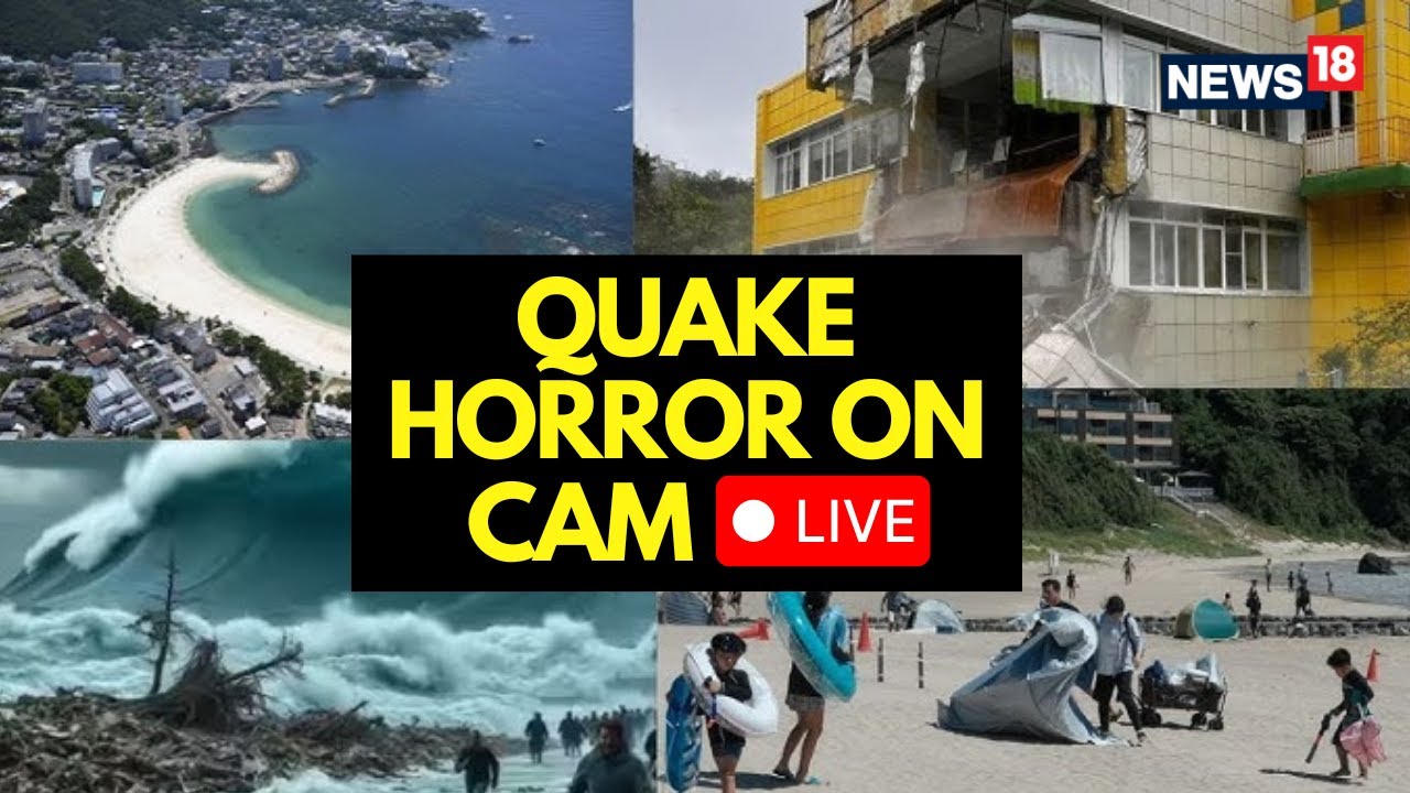 QUAKE HORROR CAUGHT ON CAM - YouTube