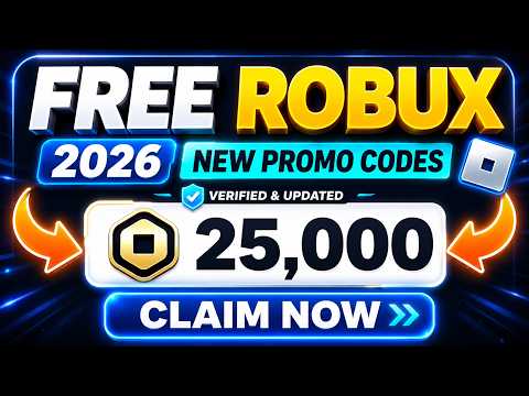 How to Get FREE ROBUX in 2026 👀 *New* Roblox Promo Codes