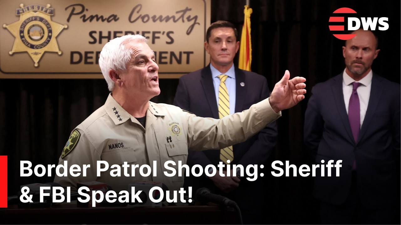 FULL PRESSER: Arizona Sheriff & FBI Press Conference After US Border ...