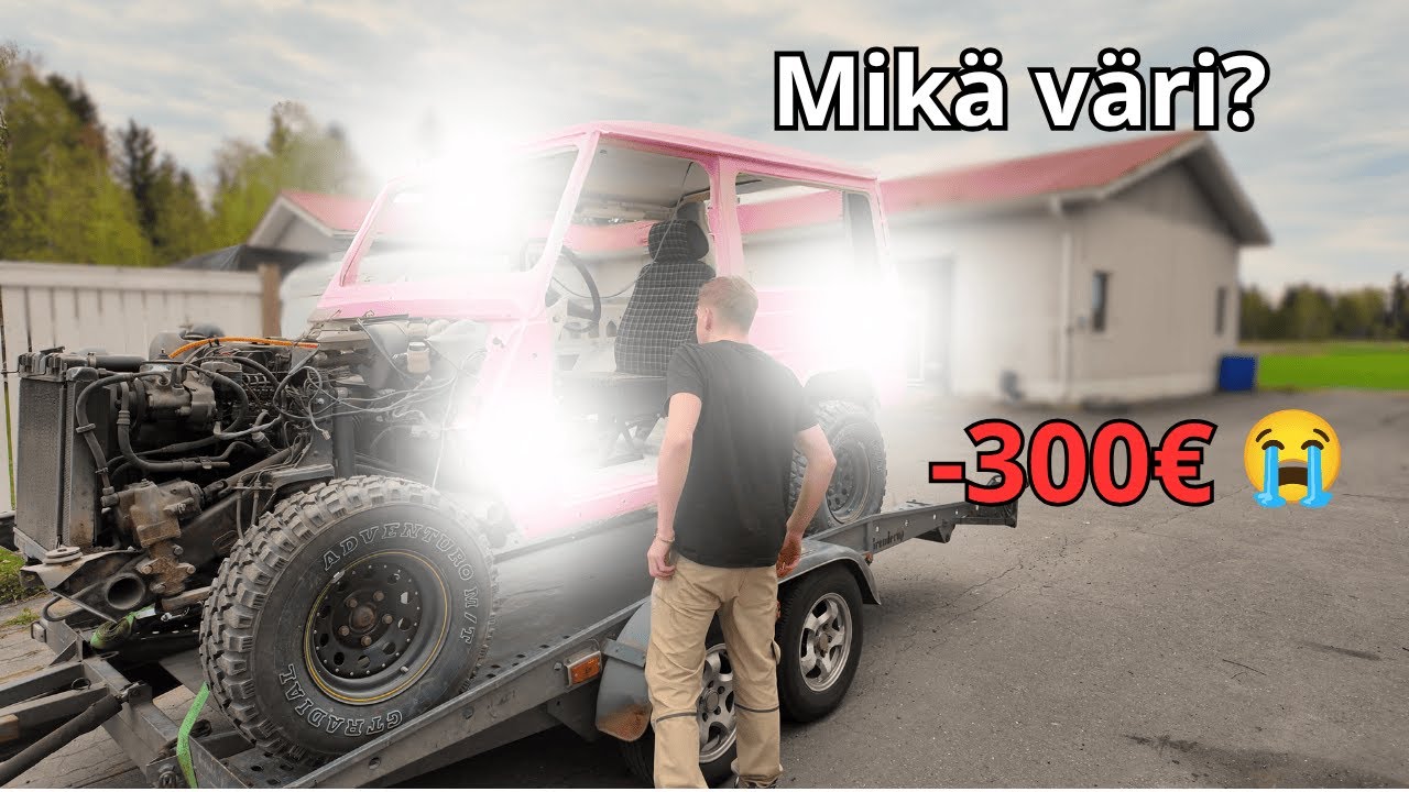 Haettiin G maalauksesta ja kävi KALLIS VIRHE - YouTube