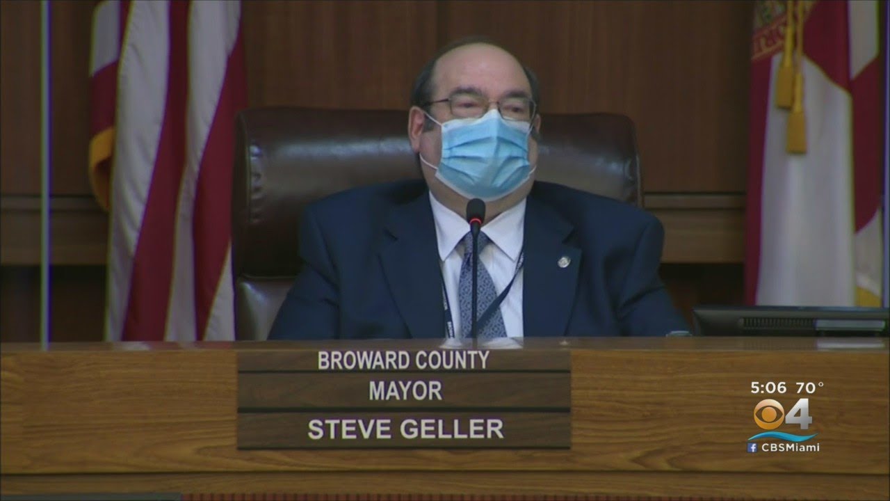 Broward Mayor Steve Geller Tempers Expectations On COVID Vaccine ...