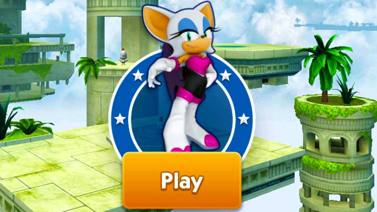 Sonic run with Rouge - Sonic Dash 2021 - YouTube