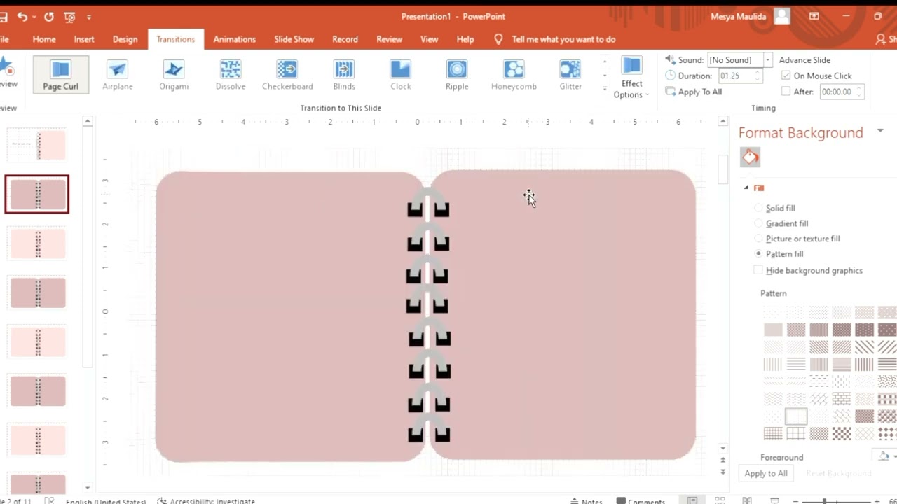 Tutorial PPT tema Binder Book - YouTube