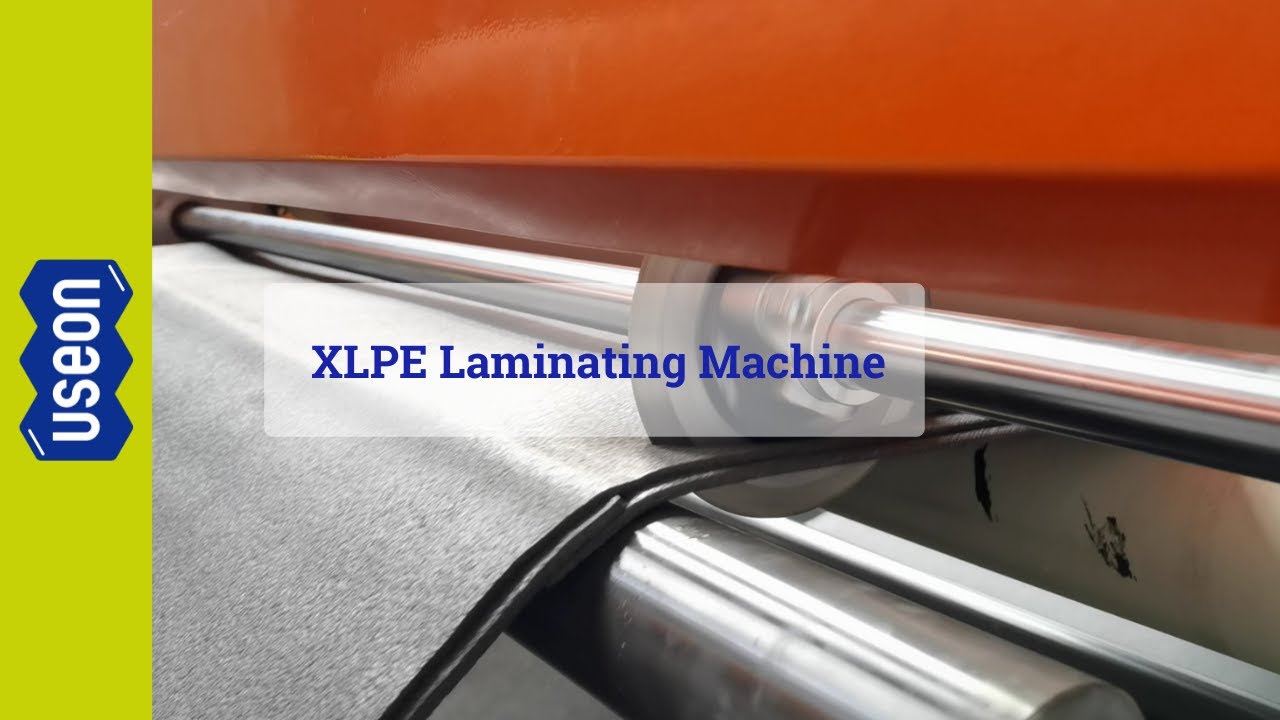 XLPE laminating machine (Factory Test) - USEON - YouTube