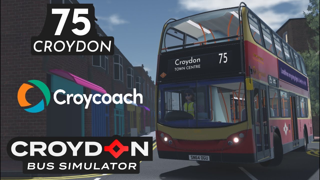Croydon Bus Simulator | 75 to Croydon | Enviro400H - YouTube