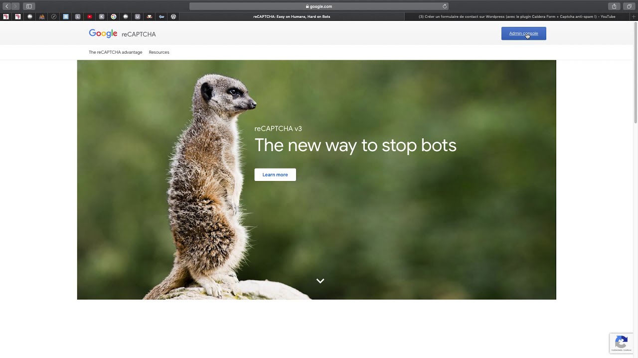 wordpress install reCAPTCHA. - YouTube