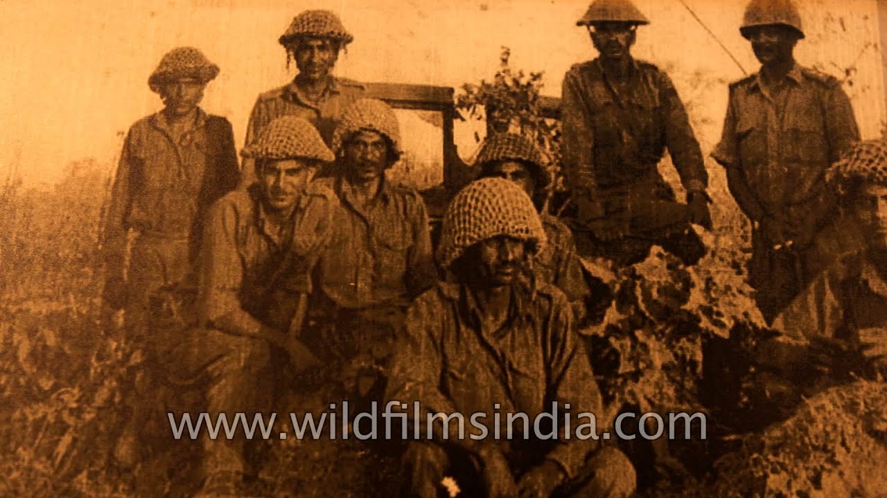 View from the trenches: 1965 Indo-Pak War imagery - YouTube