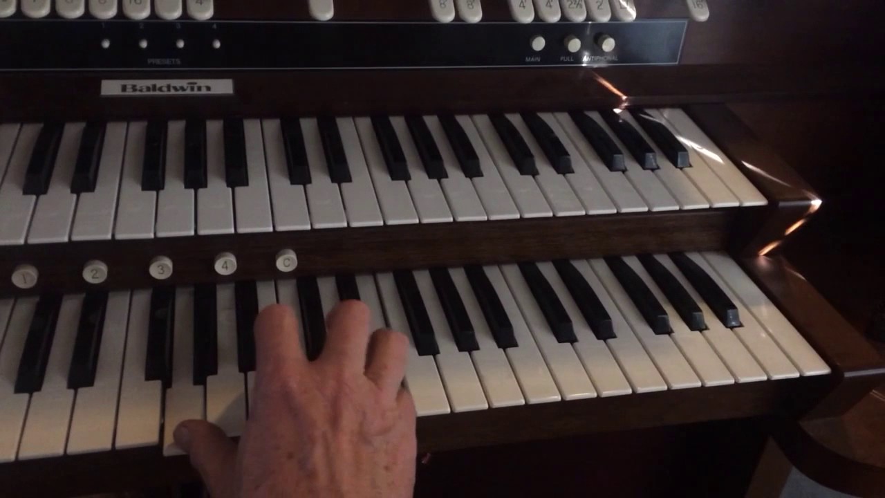 Baldwin 632 organ - YouTube