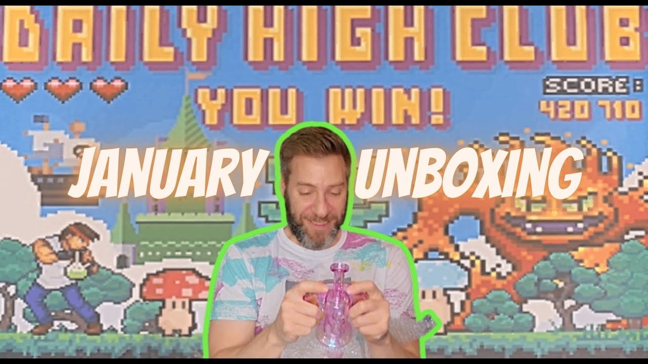 Daily High Club January 2025 Unboxing | GoStoner Reviews - YouTube