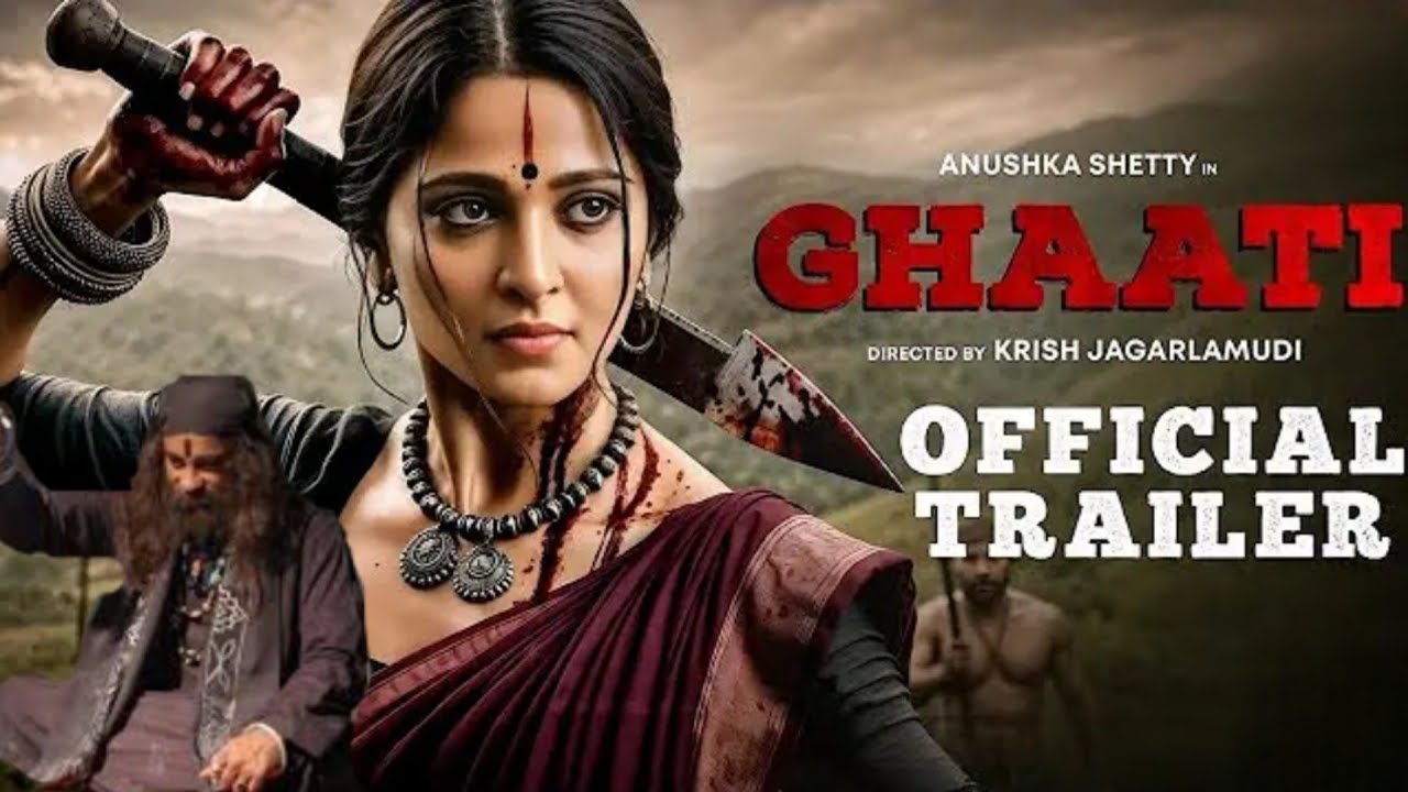 GHAATI - Official Trailer | Anushka Shetty | Krish Jagarlamudi | Ghaati ...