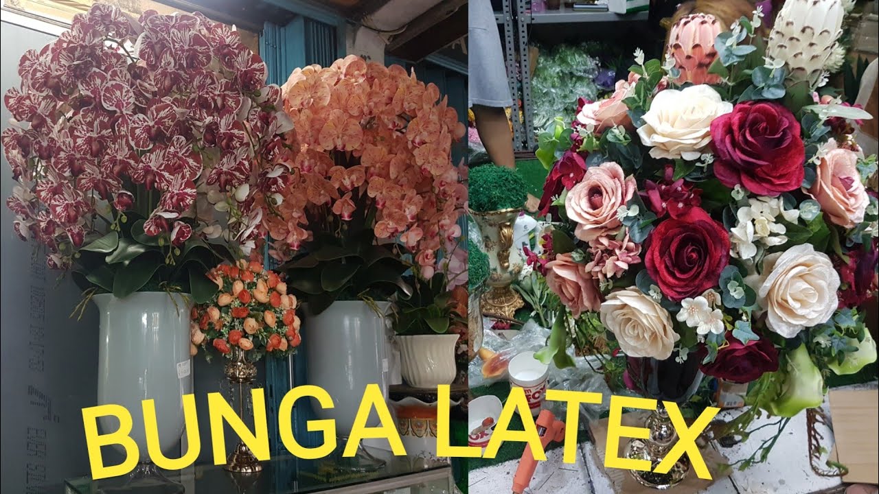 HARGA BUNGA LATEX TERBARU. - YouTube