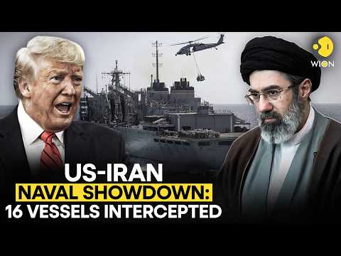 US-Iran War: US Navy Intercepts 16 Ships Trying to Break Iran Blockade | WION Originals