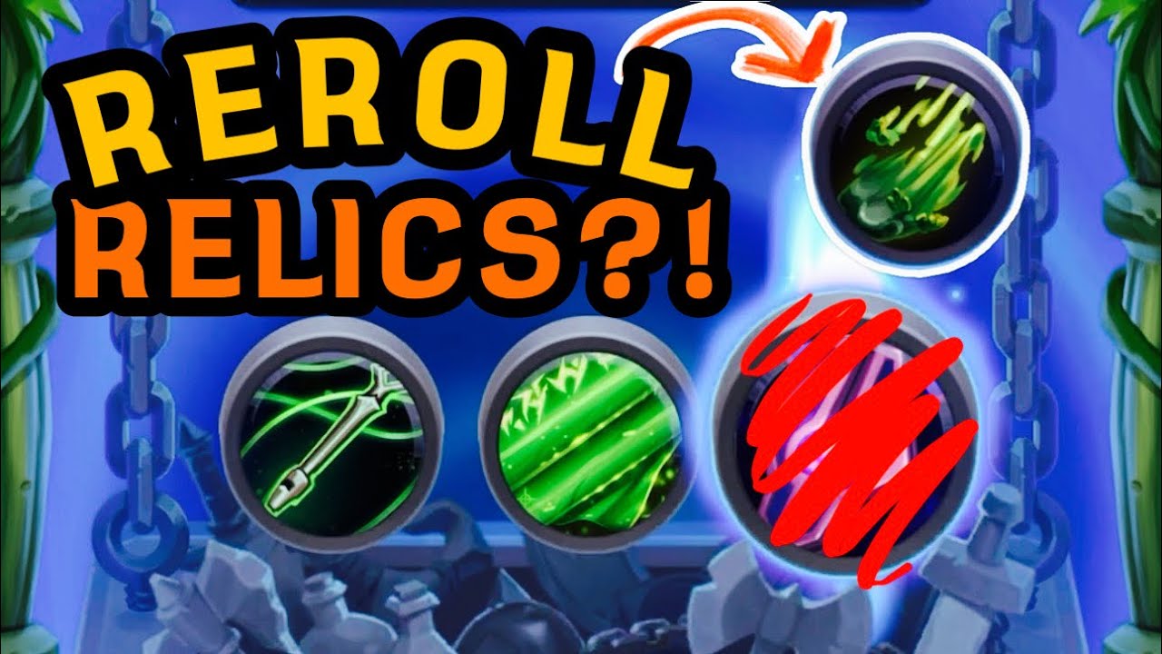 Get any Relic using this trick! Force Leeching Poison, Arcane Crystal ...