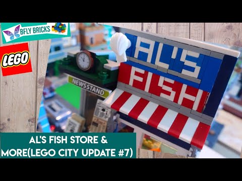 From Modular Detective Office To Fishmonger: (LEGO City Update 7) - YouTube