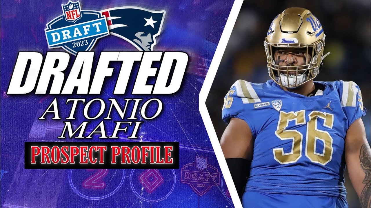 Patriots Draft Guard Atonio Mafi | 2023 NFL Draft - YouTube
