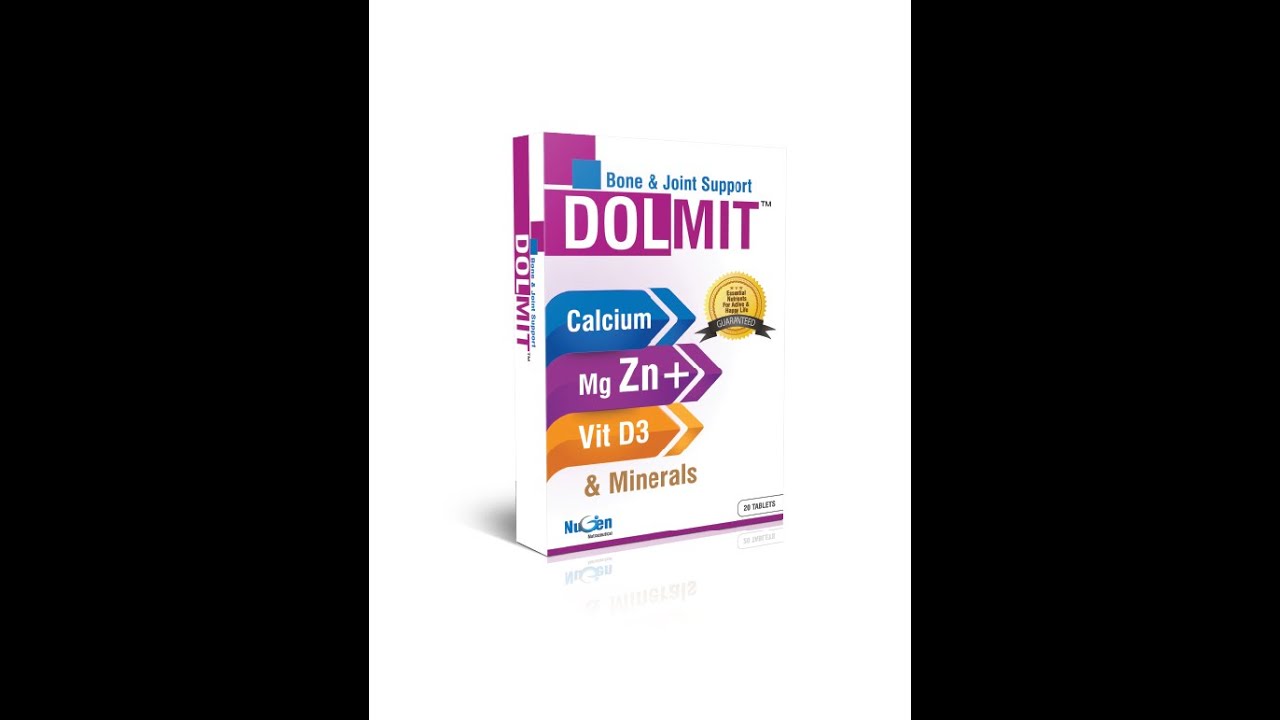 NuGen Nutraceuticals DOLMIT Tablets - YouTube