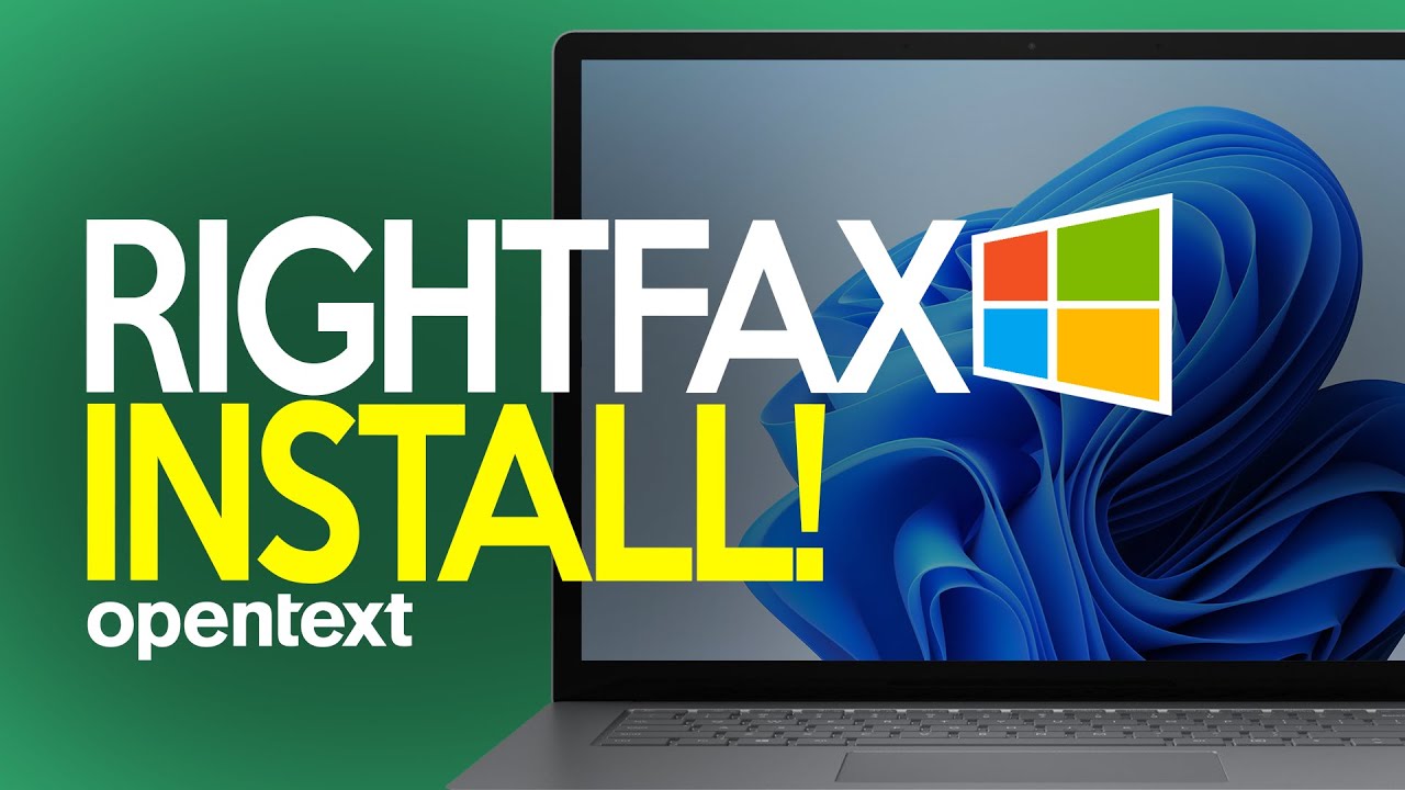 How To Install RightFax Server - Step by Step Guide (OpenText) - YouTube