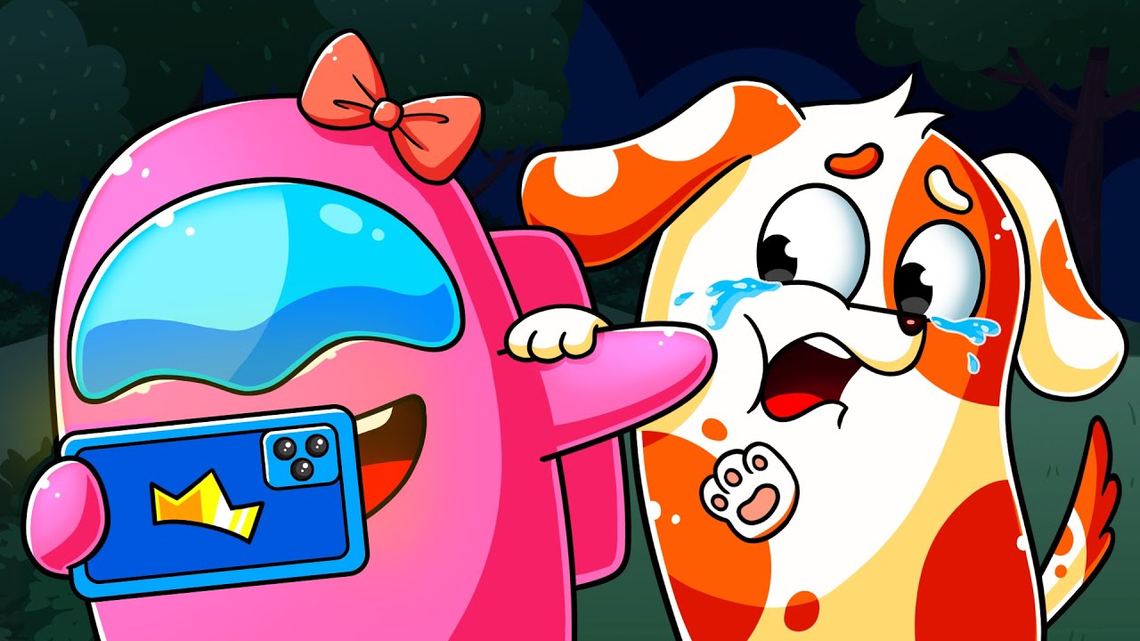 어몽어스 | STOP AMONG US! Don't Watch Phone Too Much - Among Us Stories ...