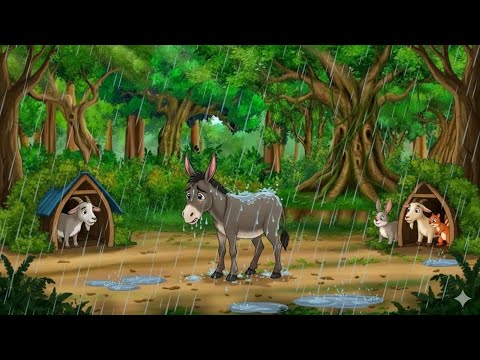 आलसी गधा और चालाक बकरी |BakariAur Gadhaha |Hindi Moral Story |HindiMoral Kahaniya