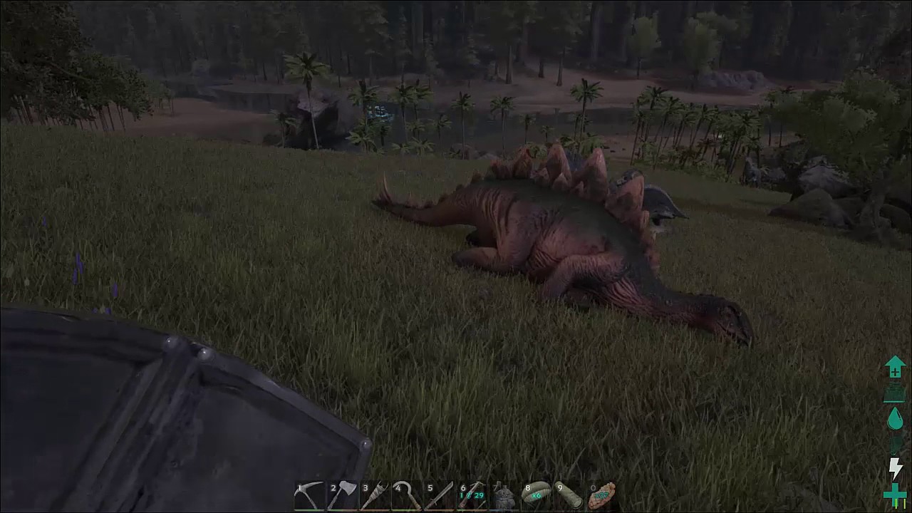 Ark Survival Evolved: Guia para empezar #17:Como tamear al sarcosaurus ...