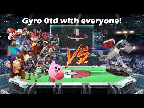 Rob Gyro 0 to Death With Every Smash Ultimate Character! - YouTube