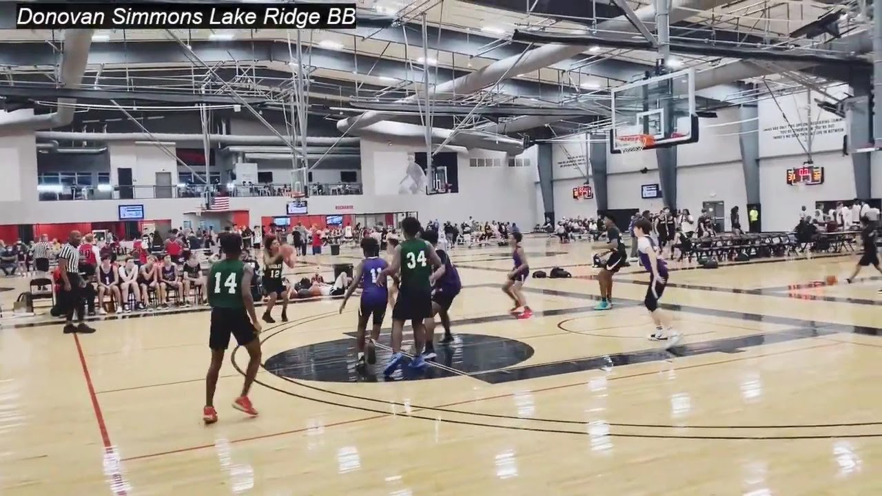Lake Ridge High School Basketball Donovan Simmons - YouTube