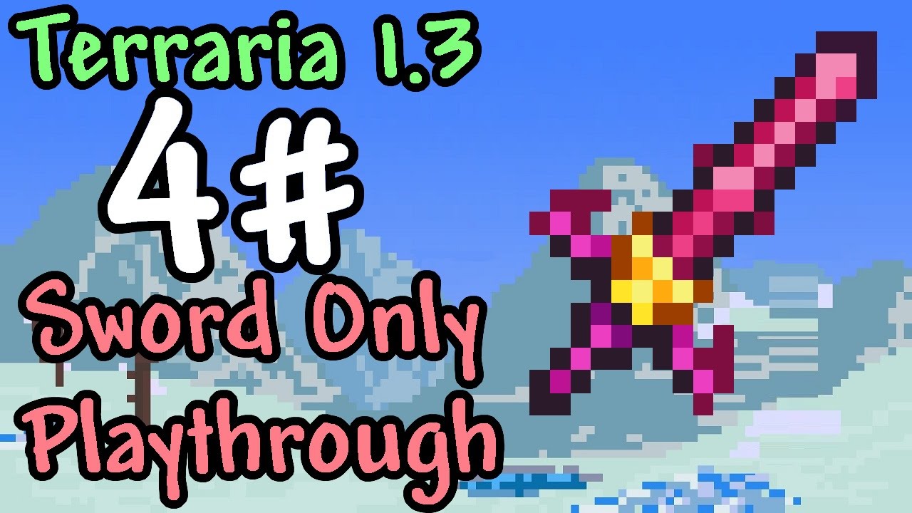 Terraria Sword Playthrough || STARFURY!! || Episode 4 - YouTube