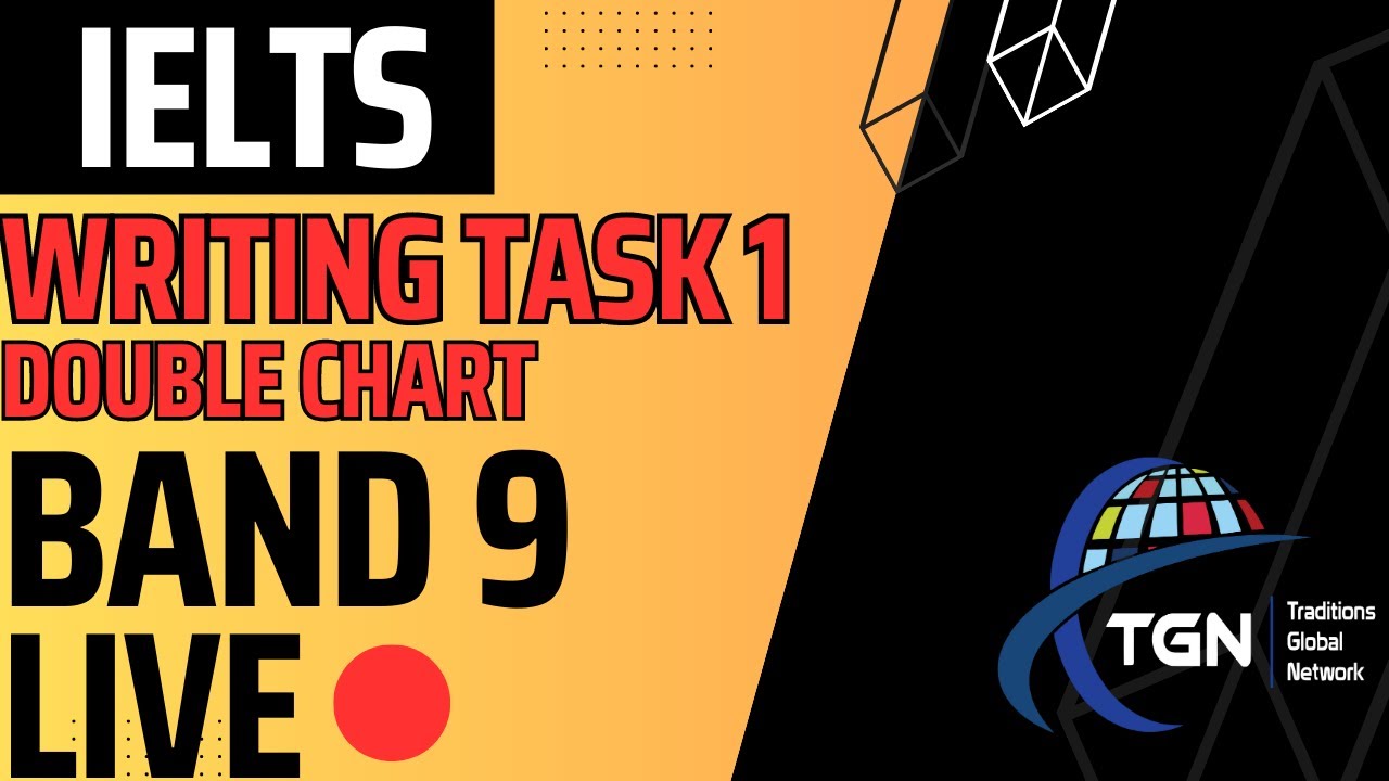 IELTS Writing Task 1: Double Chart Analysis and Description LIVE ...