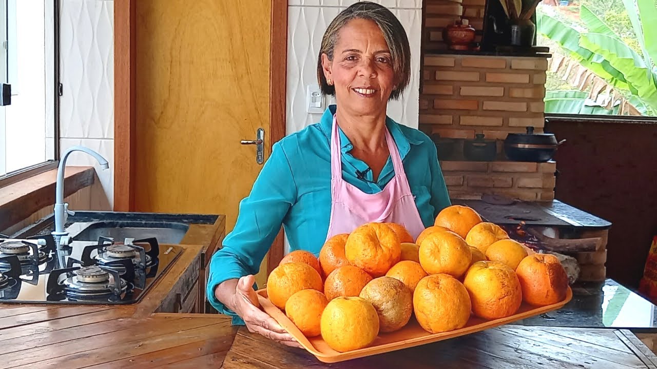 COMO PREPARAR LARANJA DA TERRA E RETIRAR TODO AMARGO ANTES DE FAZER O ...