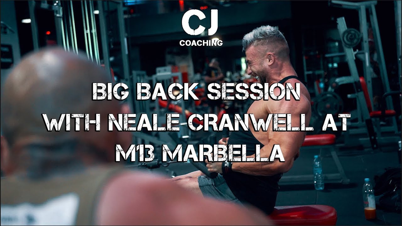 Insane Superset Back Workout at M13 Marbella with Neale Cranwell - YouTube