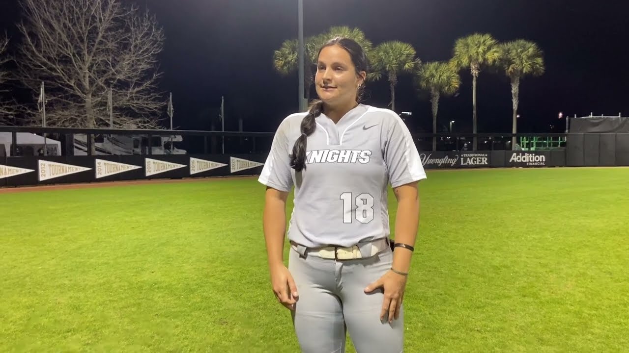 UCF's Kaitlyn Felton Postgame vs Fresno State and Longwood - YouTube