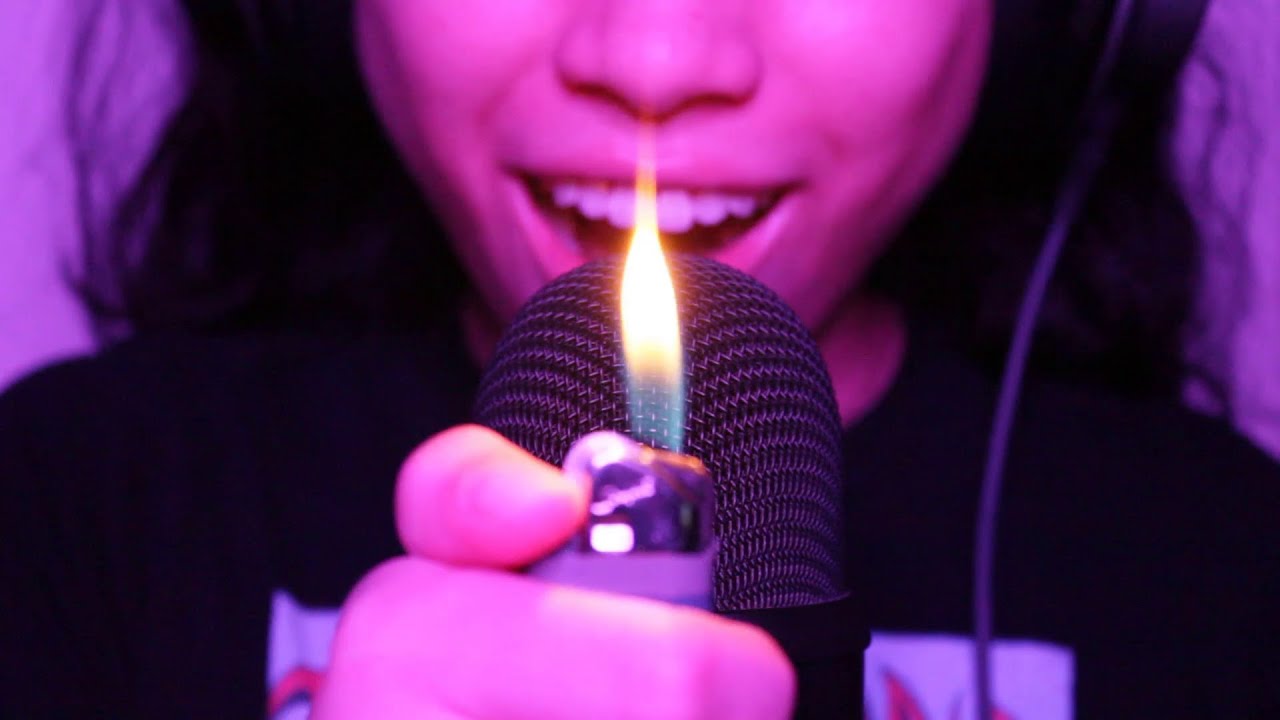 ASMR with FIREEE🔥 - Matchbox, Candlesticks, Incenses, & Lighter!! - YouTube