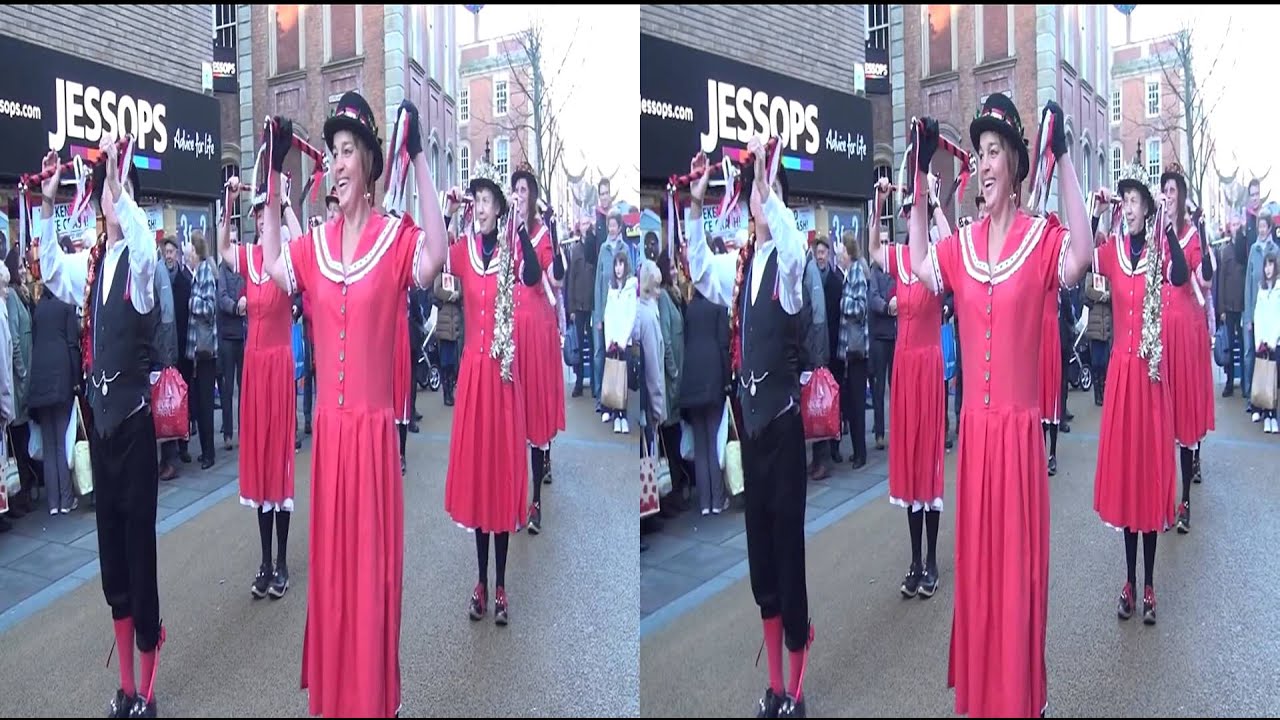 Old Meg Morris Dancers 3D - YouTube