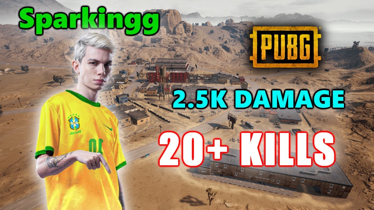 Sparkingg - 20+ KILLS (2.5K Damage) - SQUADS - PUBG - YouTube
