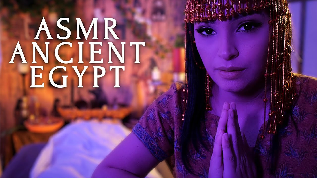 ASMR Egyptian Mummification | Egyptian full body ASMR | - YouTube