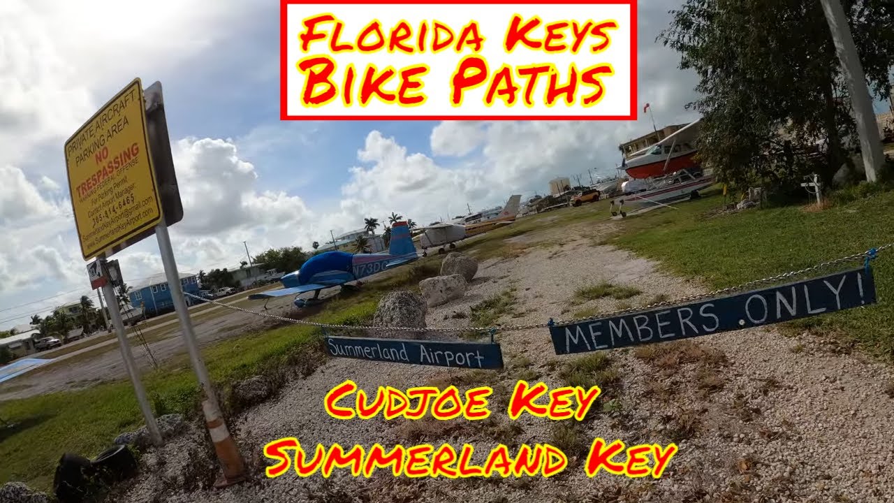 Florida Keys Biking Summerland Key & Cudjoe Key Area - YouTube