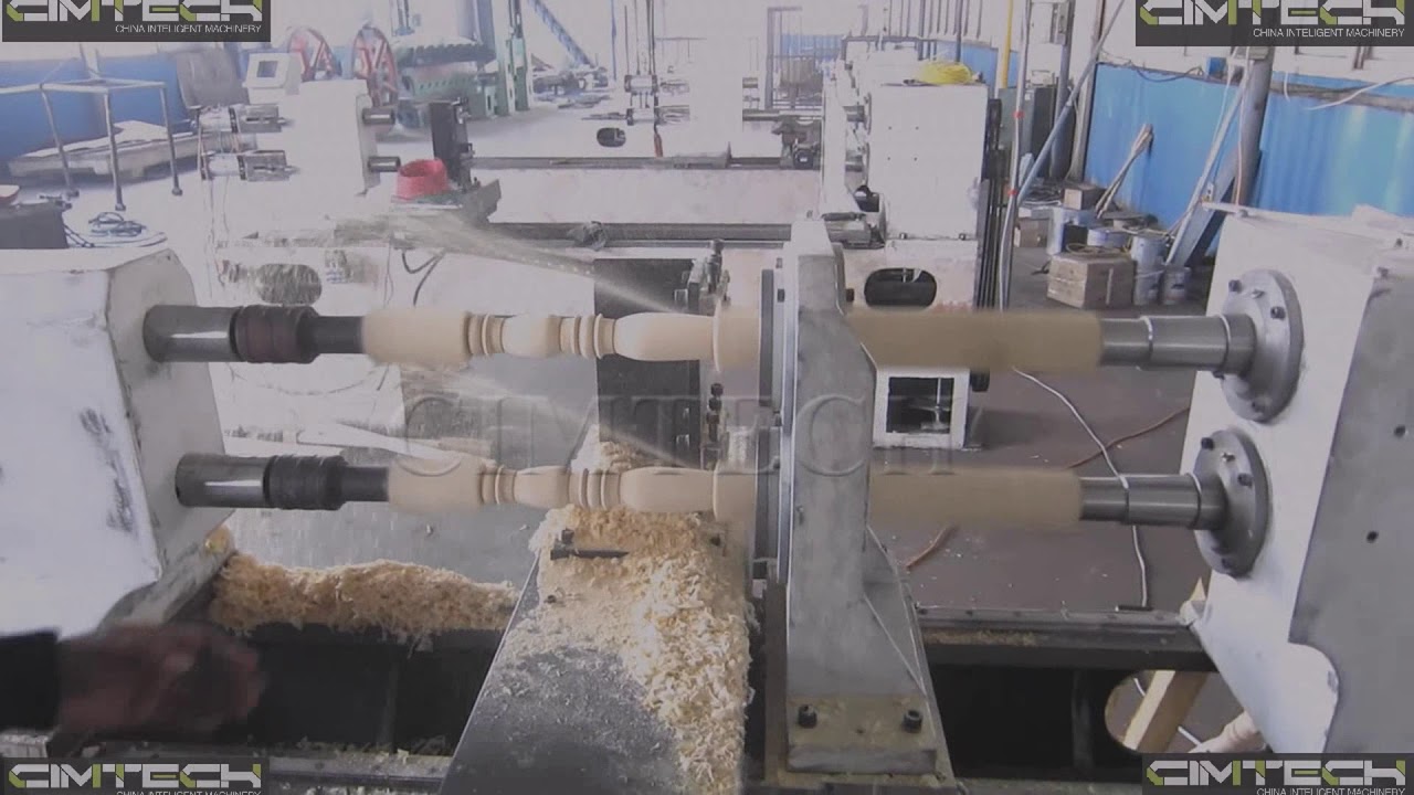 Amazing Modern Wood Lathe Machine in Action, Fastest CNC Technology ...