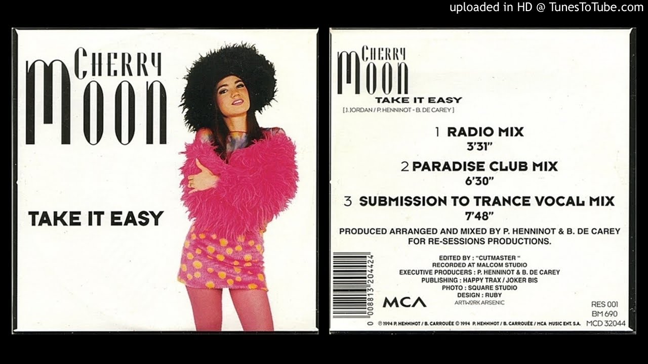 Cherry Moon – Take It Easy (Paradise Club Mix – 1994) - YouTube