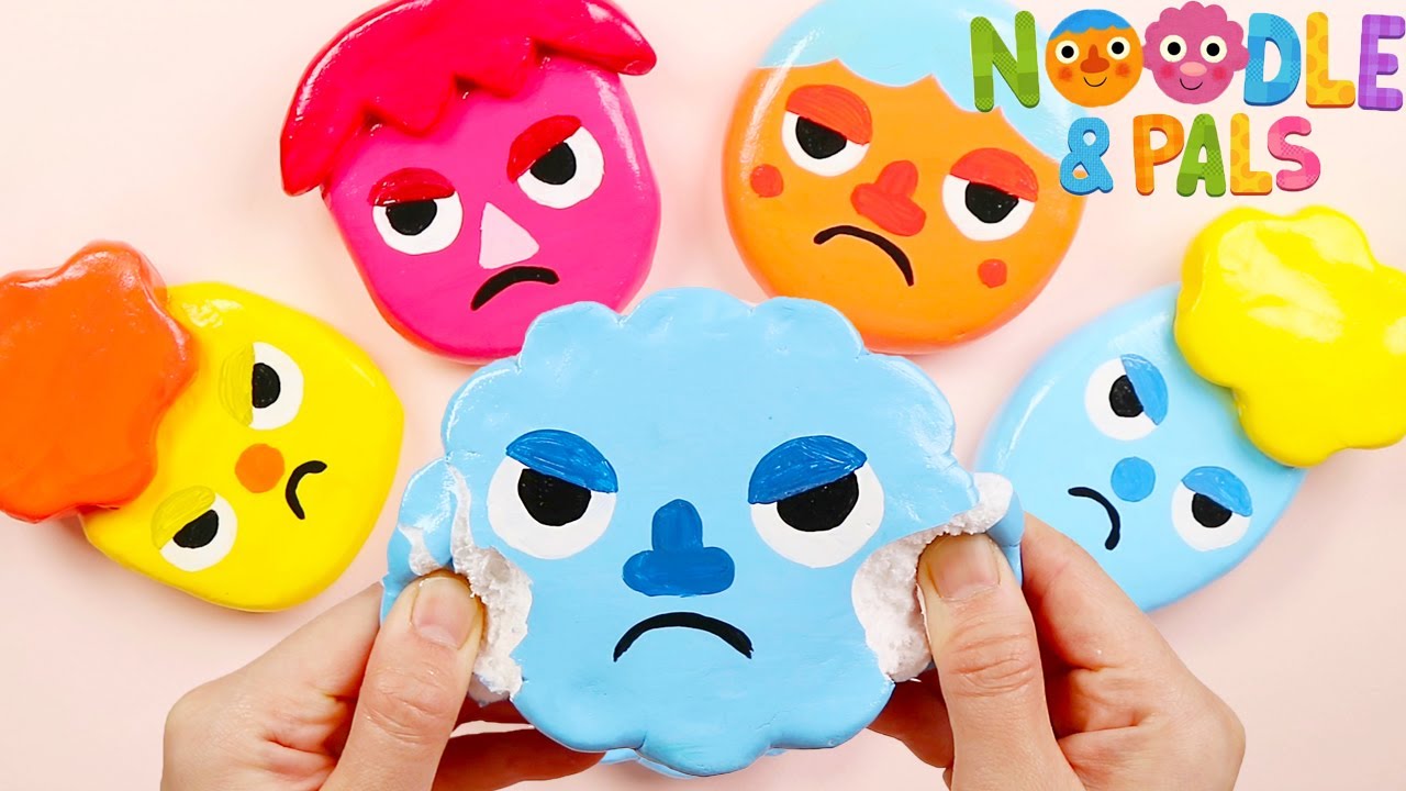 Noodle & Pals super simple songs clay cracking ASMR 61 #119 - YouTube