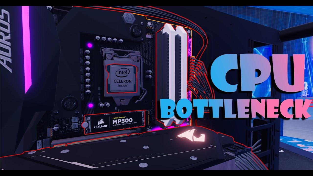 This Is What CPU Bottlenecking Looks Like - PC Building Simulator - YouTube