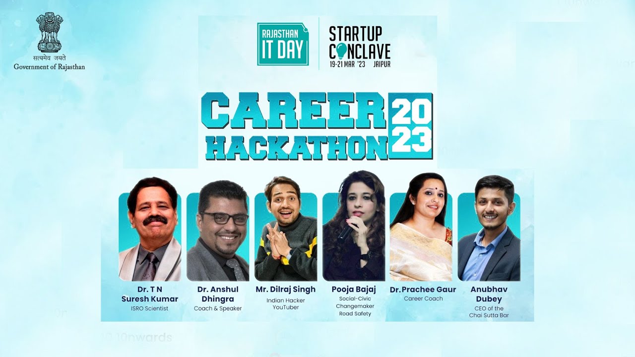 iStart Career Hackathon | Rajasthan IT Day 2023 - YouTube