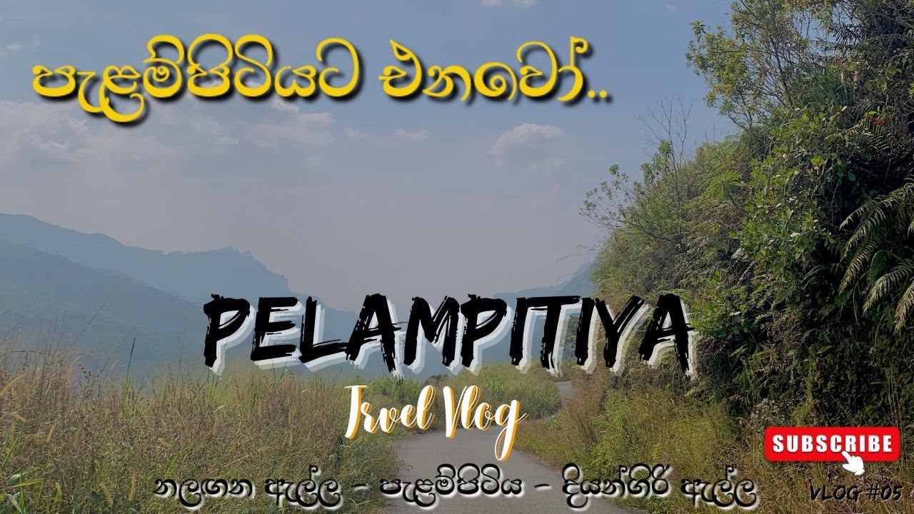පැළම්පිටියට එනවෝ - Pelampitiya (Travel Vlog) Vlog #05 - YouTube