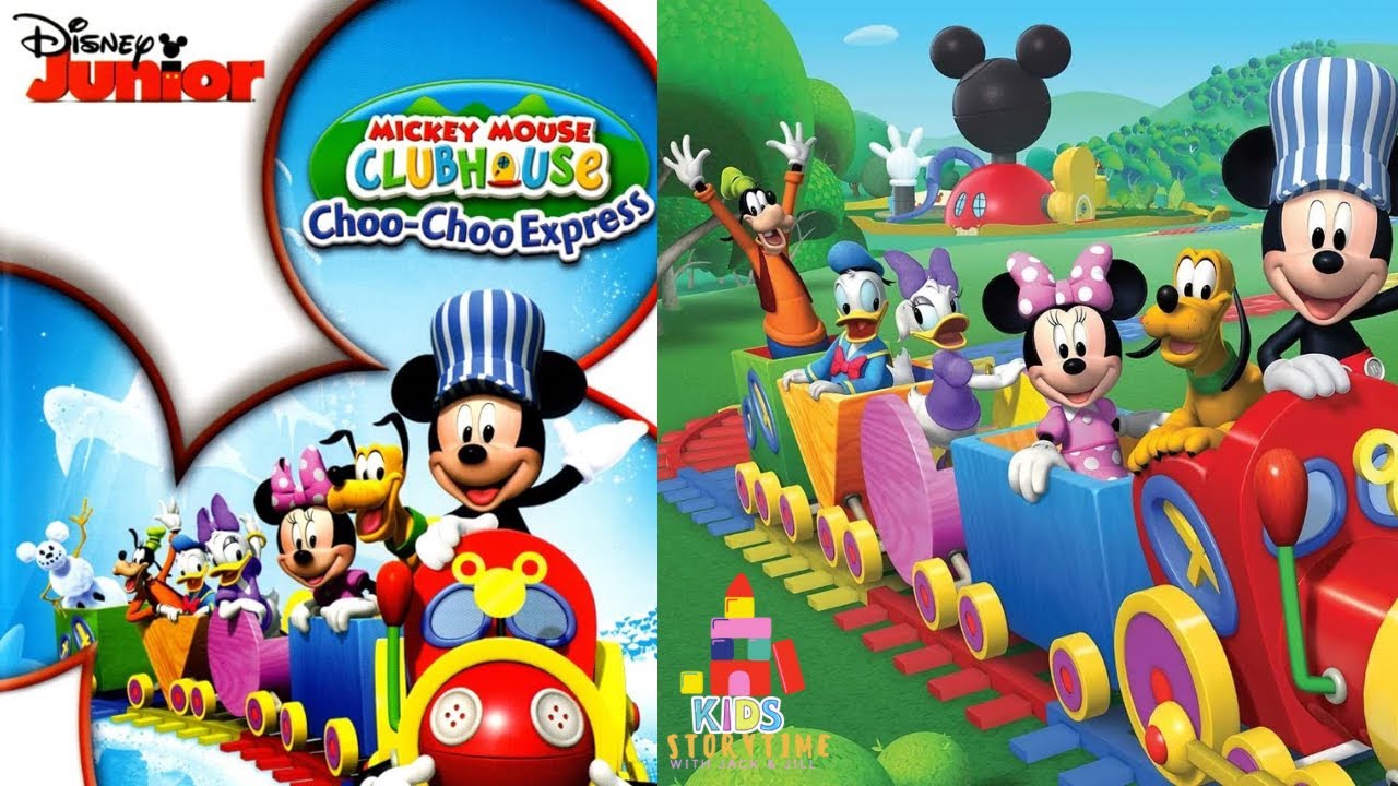 🚂💨 Kids Book Read Aloud: Disney Mickey Mouse Clubhouse : Choo-Choo ...