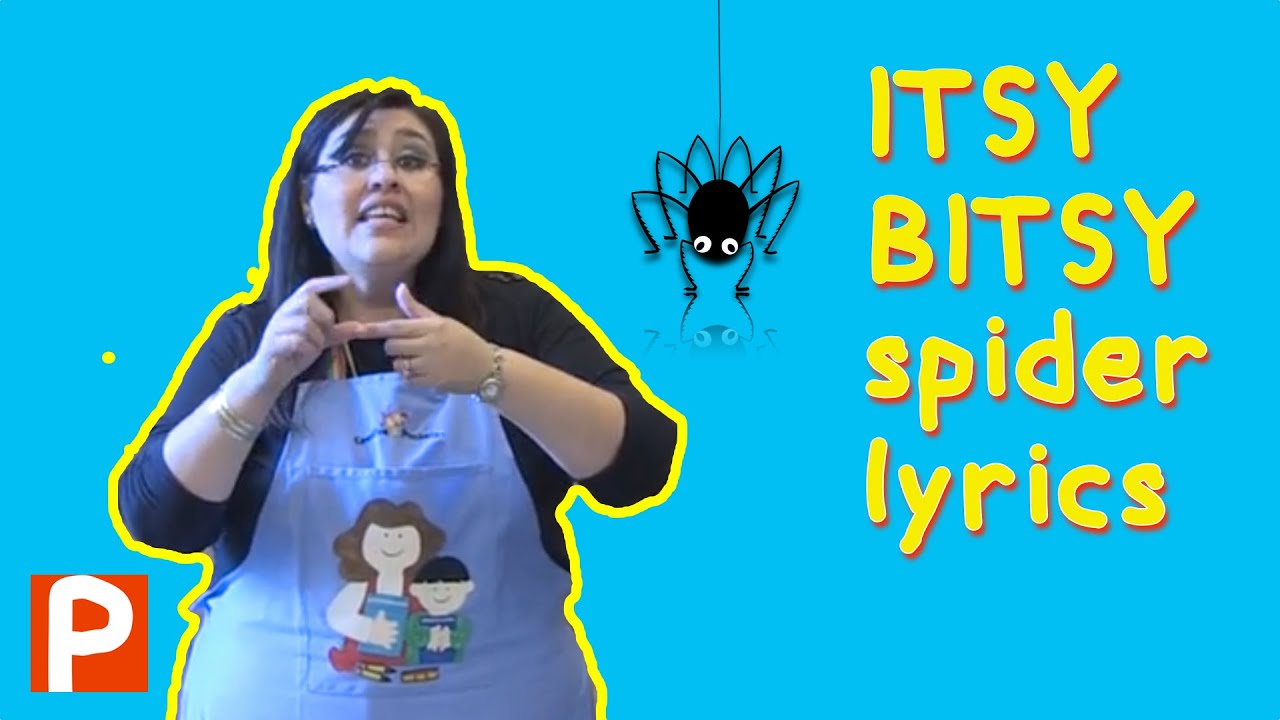 eensy weensy spider lyrics: movement & action songs for preschoolers ...